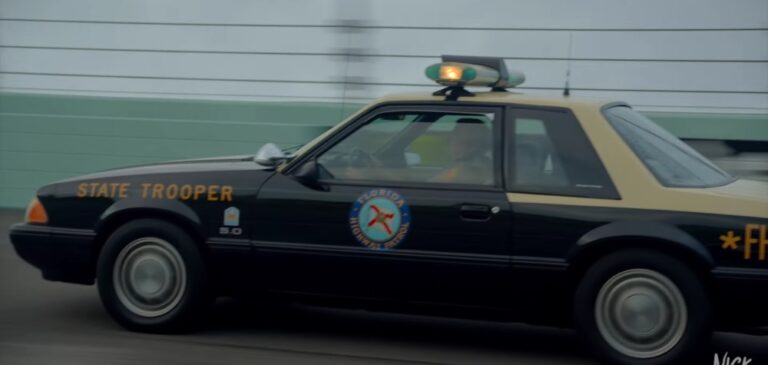 Florida Highway Patrol Mustang Takes a Lap at Homestead-Miami