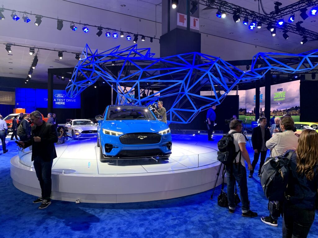 Mustang Mach-E Electrifies Crowd at 2019 L.A. Auto Show