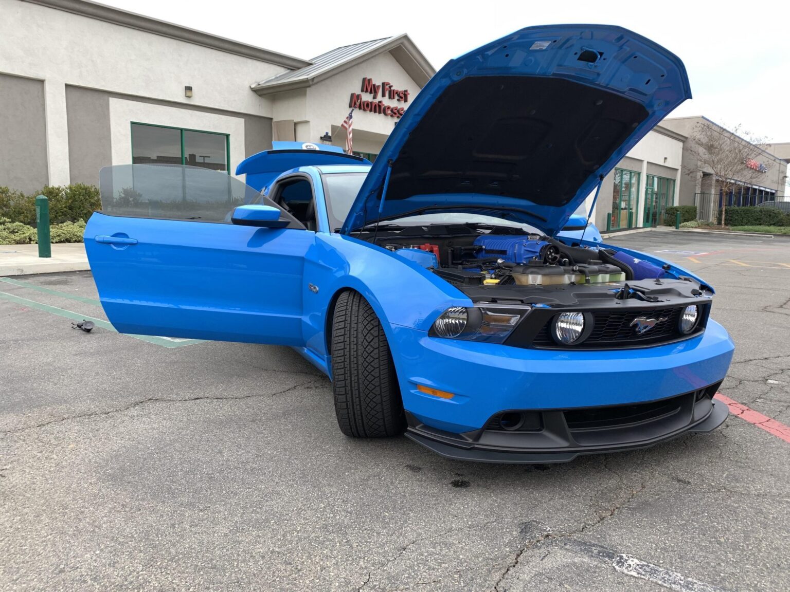 Grab This One: Grabber Blue S197 Mustang Making 660 Horsepower