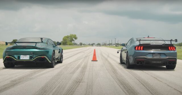 Mustang Super Venom Makes Easy Work of Aston Martin Vantage - The ...
